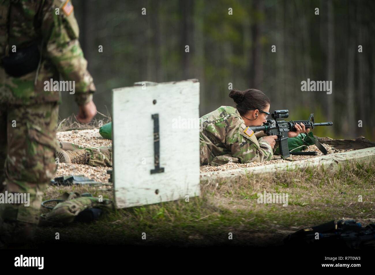 (FORT BENNING, Ga.) – U.S. Army Infantry soldiers-in-training assigned ...