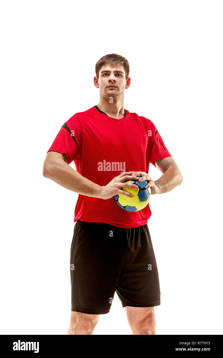 Full length handball Cut Out Stock Images & Pictures - Alamy