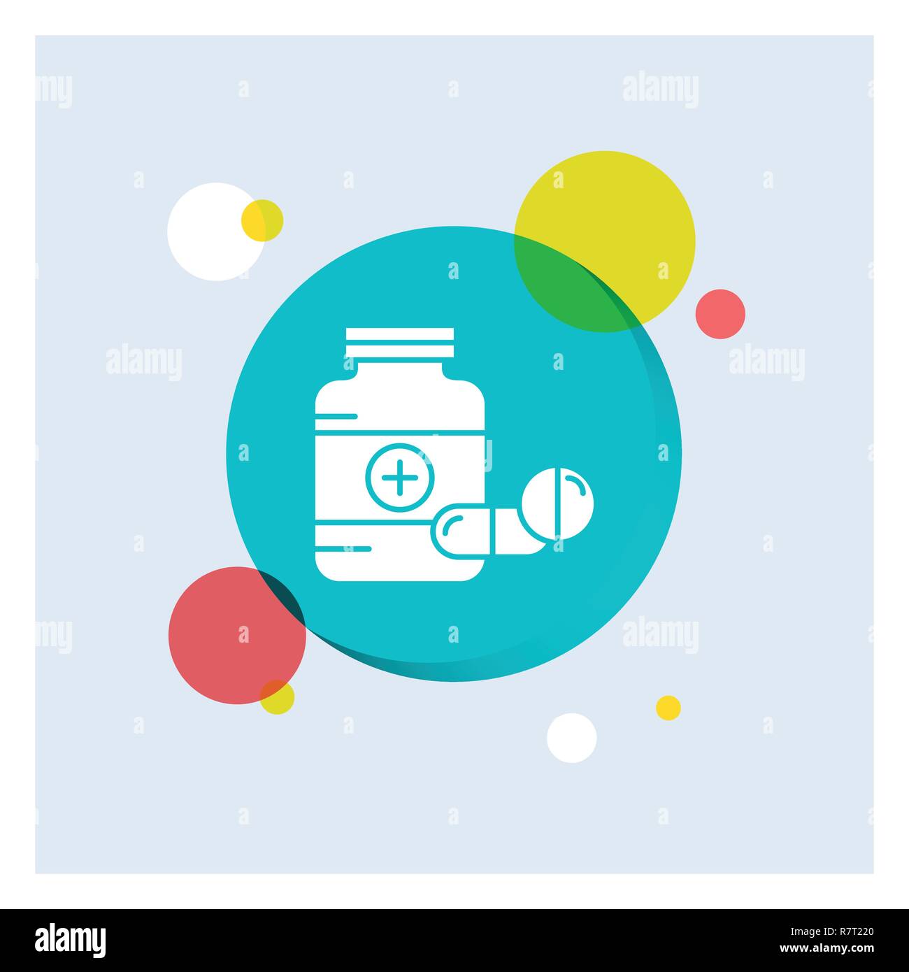 Prescription drugs white background Stock Vector Images - Alamy