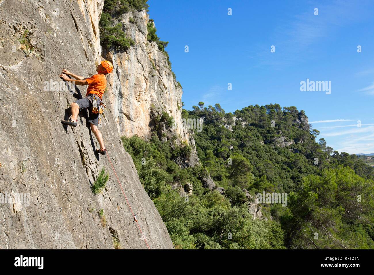 France, Var, Dracenie, Chateaudouble, Chateaudouble Gorge, Marinouns ...