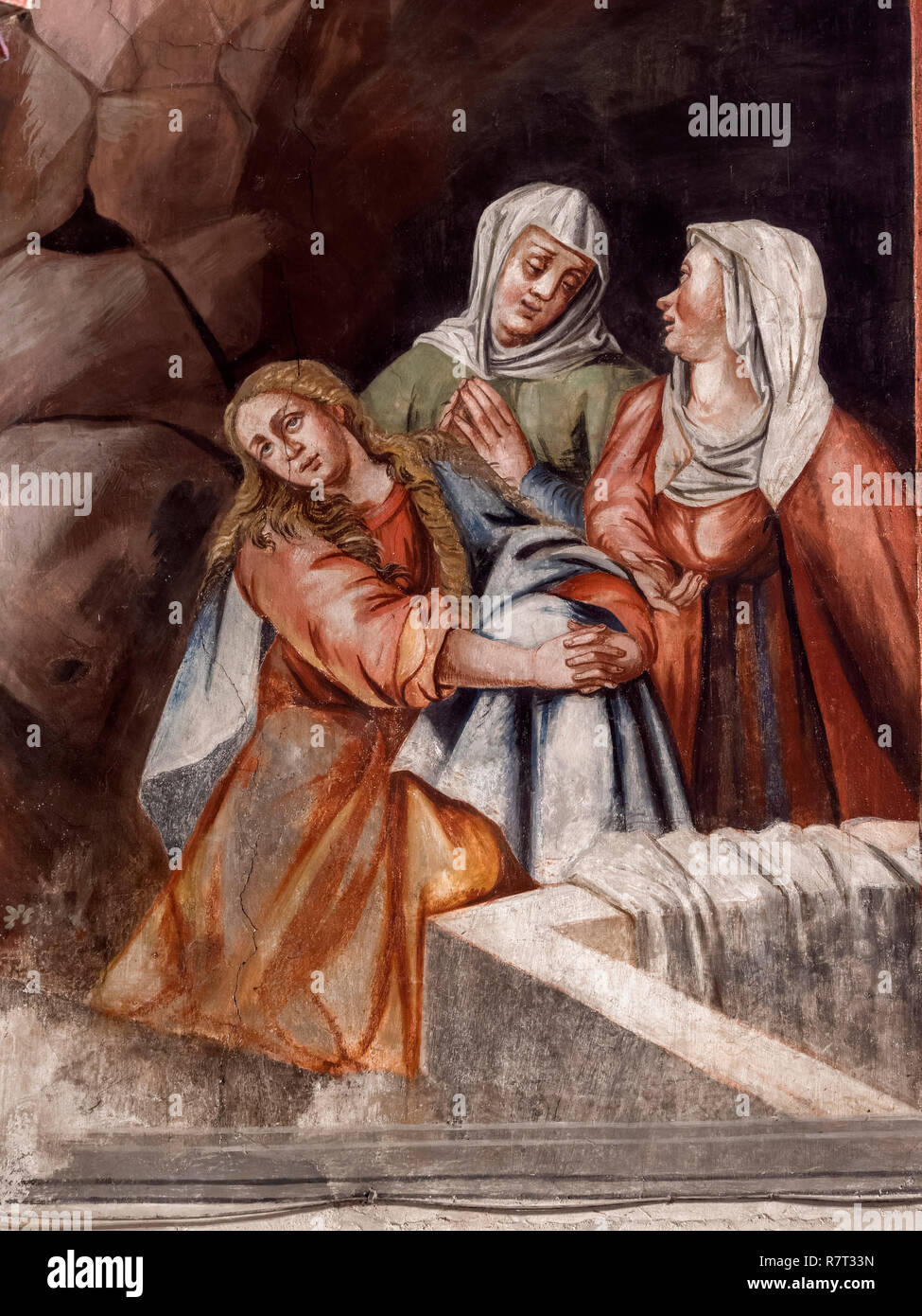 Murals by Adrian Mair , hospice-church of the Holy Spirit in Latsch ...