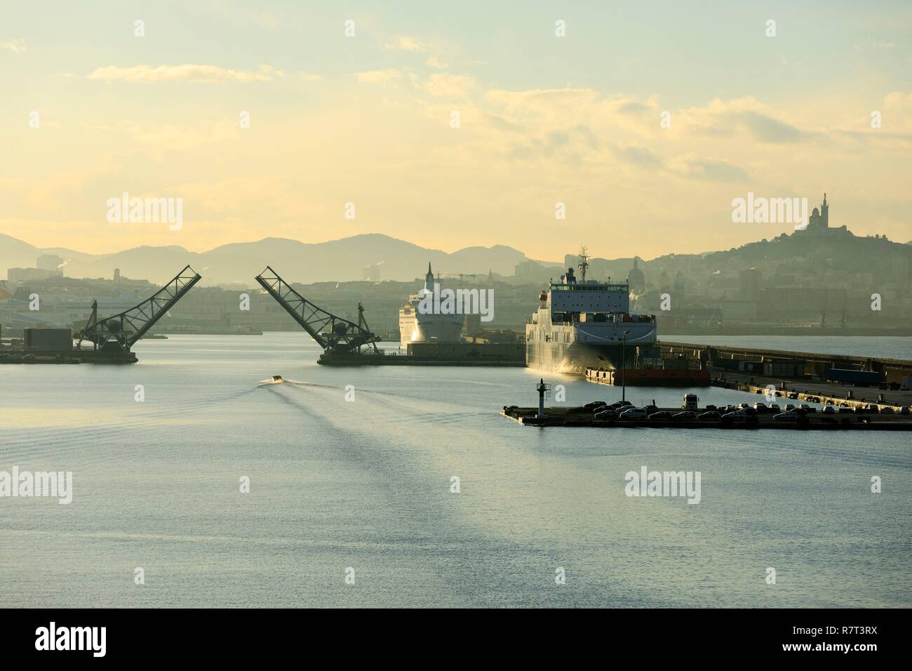 France, Bouches du Rhone, Marseille, 2nd district, Euromediterranee ...