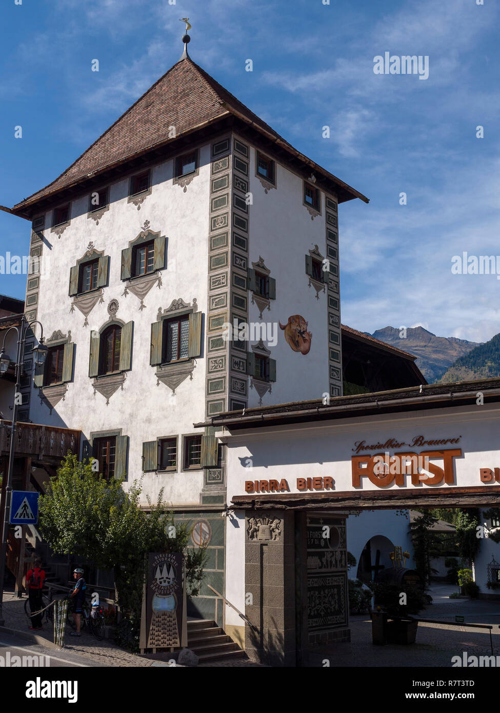 Brewery Forst, Lagundo near Merano, Region South Tyrol-Bolzano, Italy ...