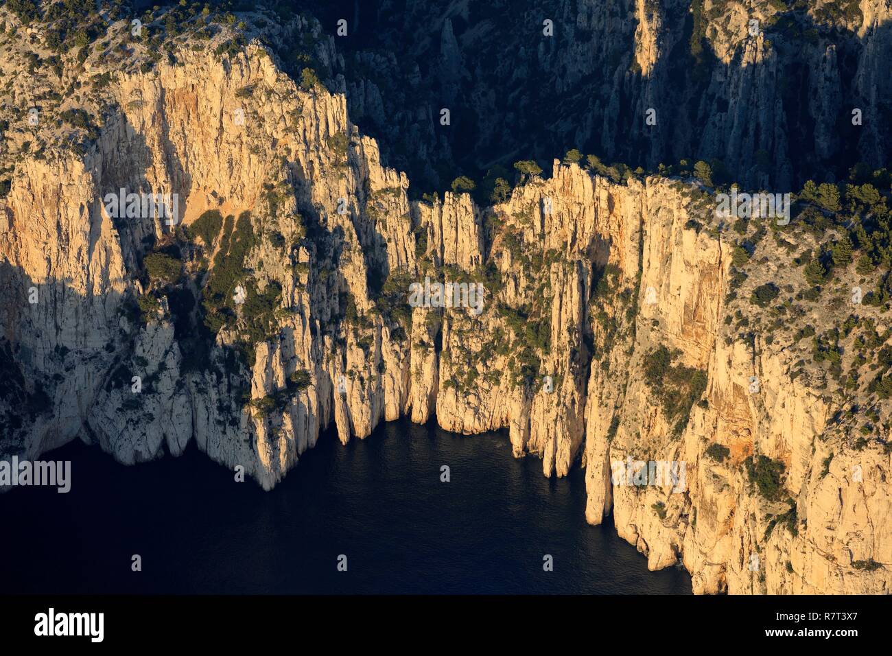 Aerial view calanques national hi-res stock photography and images - Alamy