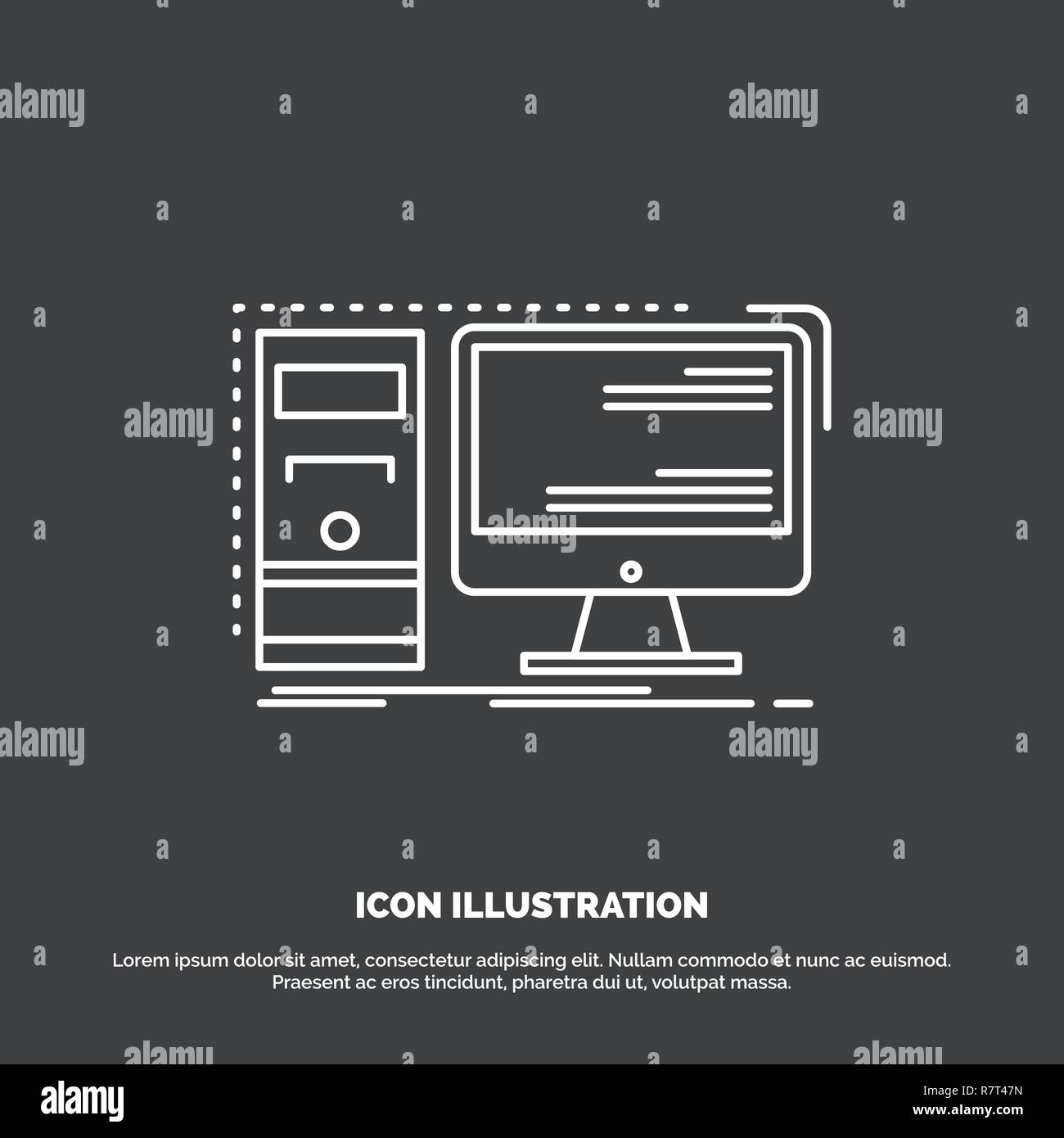 Box tower display Stock Vector Images - Alamy