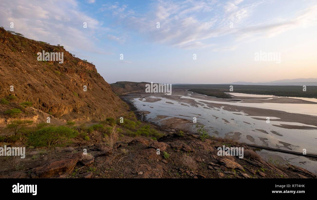 Kenya, Magadi lake, Rift valley Stock Photo - Alamy