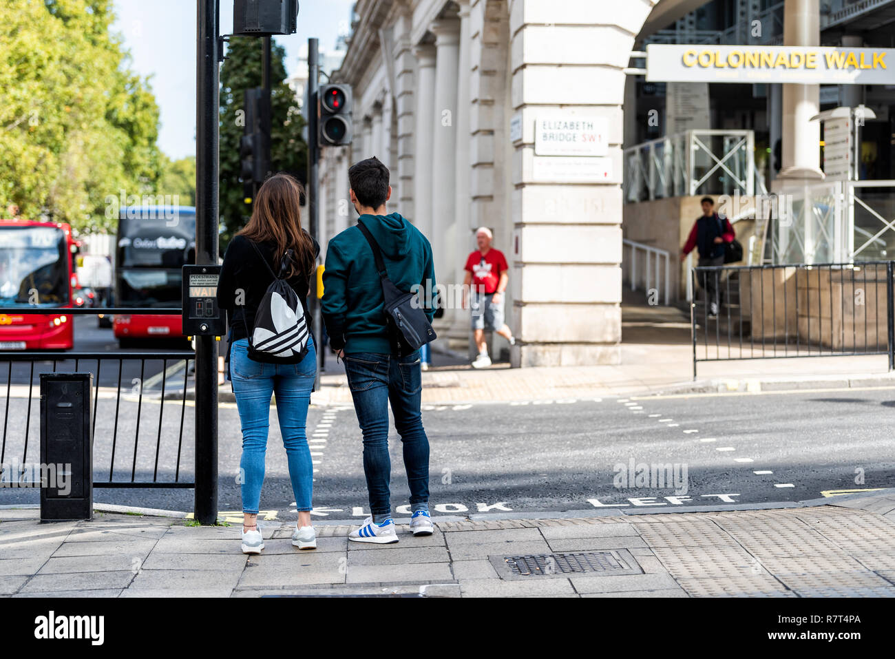 London, UK - September 15, 2018: United Kingdom, Pimlico Westminster ...