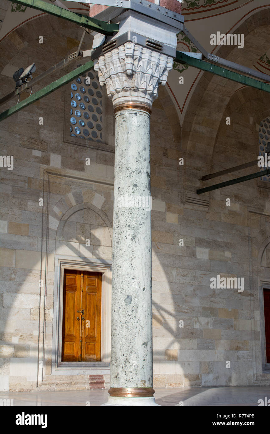 Ancient columns from Ottoman times in the view Stock Photo - Alamy