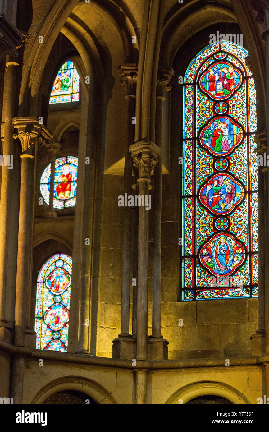 France, Cote d'Or, cultural landscape of Burgundy climates classified ...