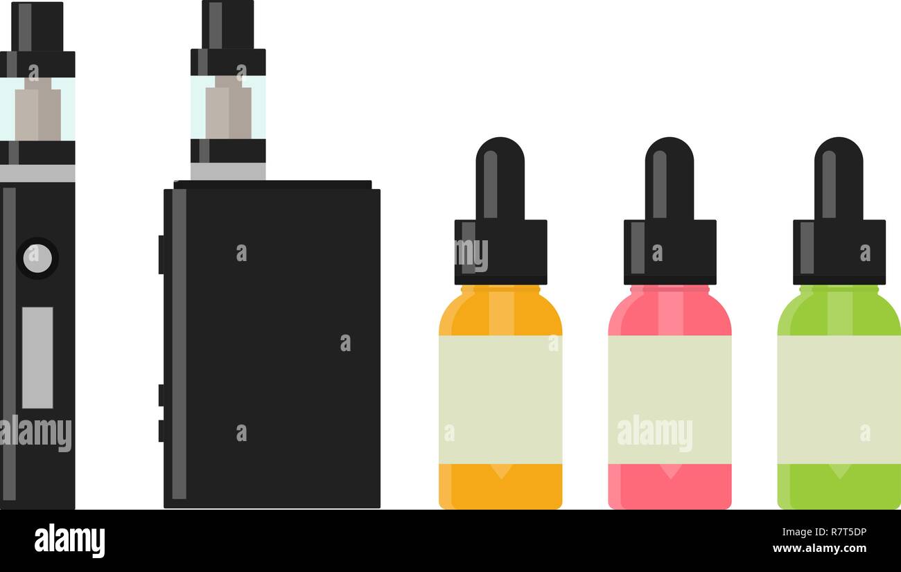 Vaper vector vectors hi-res stock photography and images - Alamy