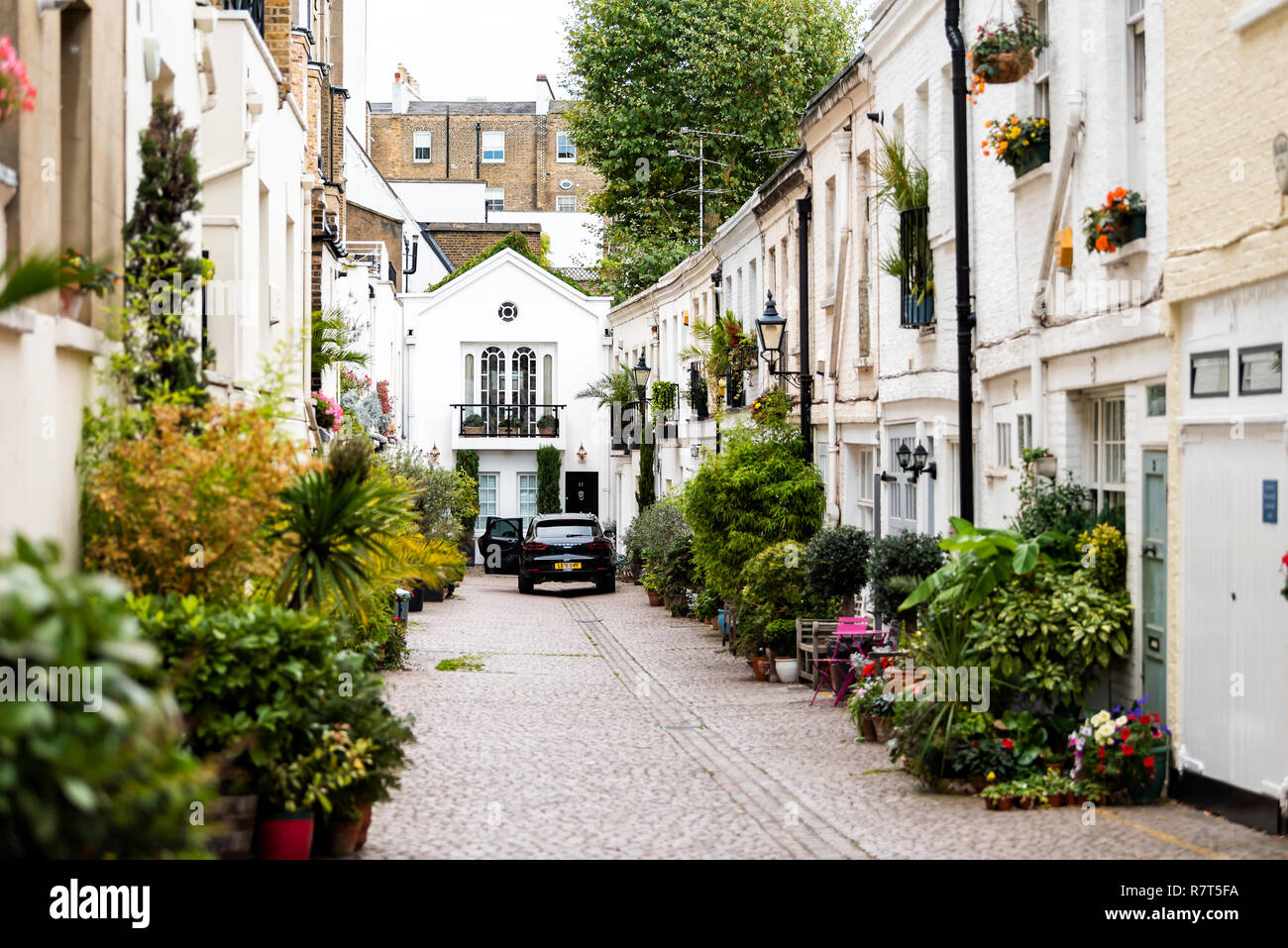 London mews house hi-res stock photography and images - Alamy