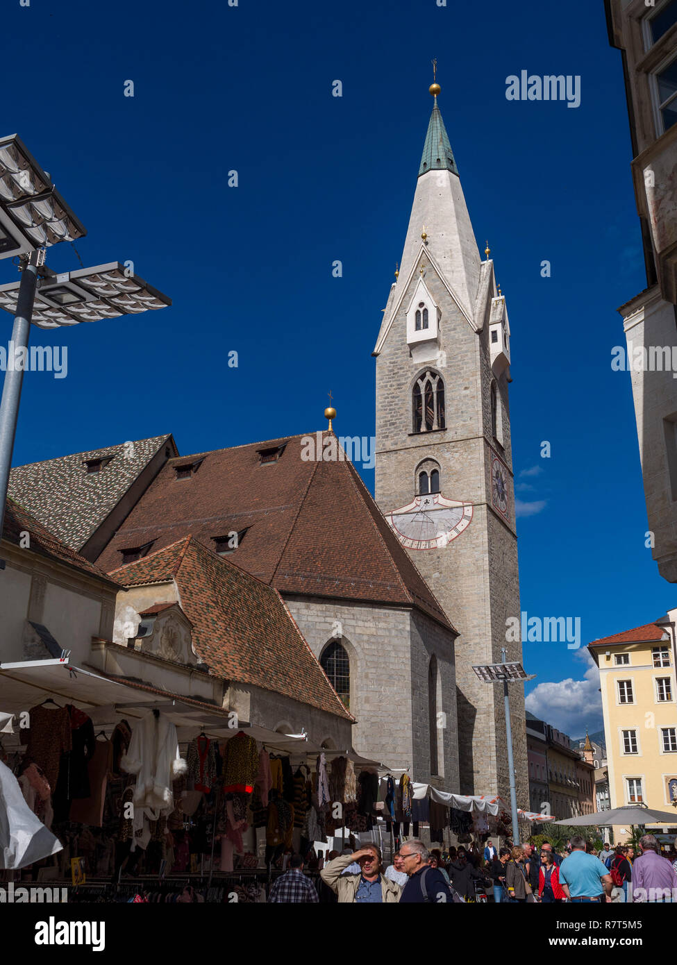 parish church St. Michael in Brixen, Region South Tyrol-Bolzano, Italy ...