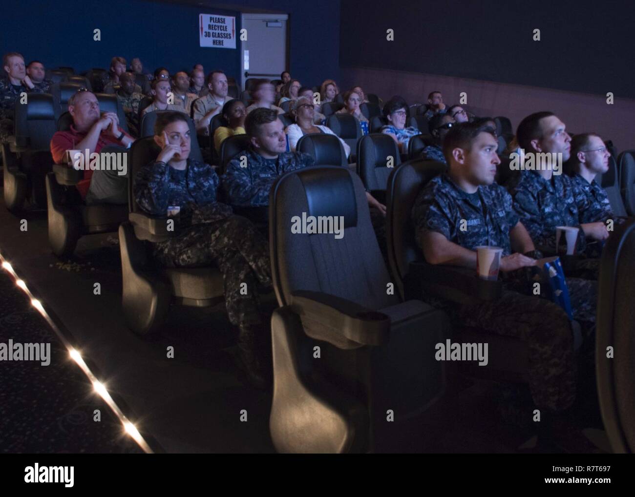 PENSACOLA, Fla. (March 31, 2017) – Sailors and civilians of Navy ...