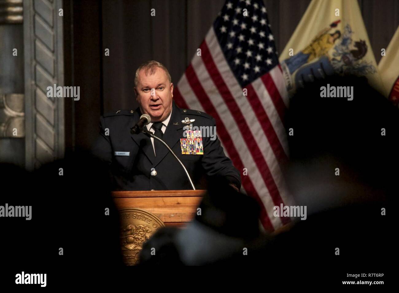 Brig gen michael l cunniff the adjutant general hi-res stock ...