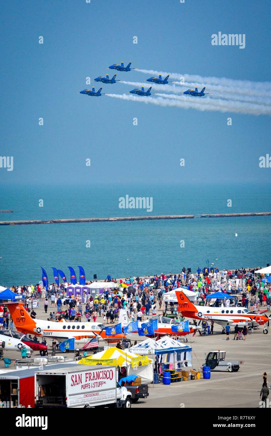 The U.S. Navy Demo Team Blue Angels soar NAS Corpus Christi during the ...