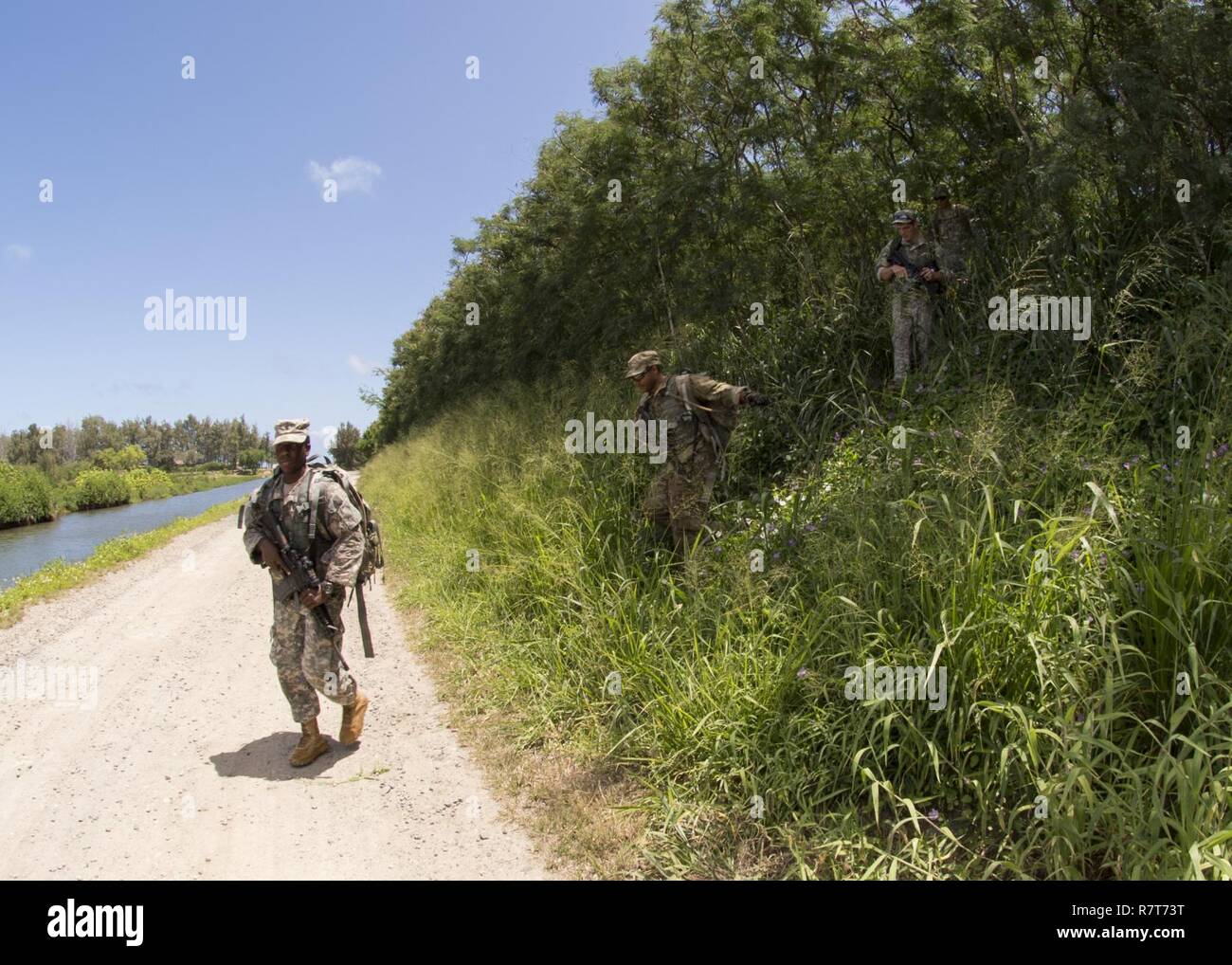 MARINE CORPS TRAINING AREA BELLOWS, Hawai'i (March 30, 2017) 112th ...