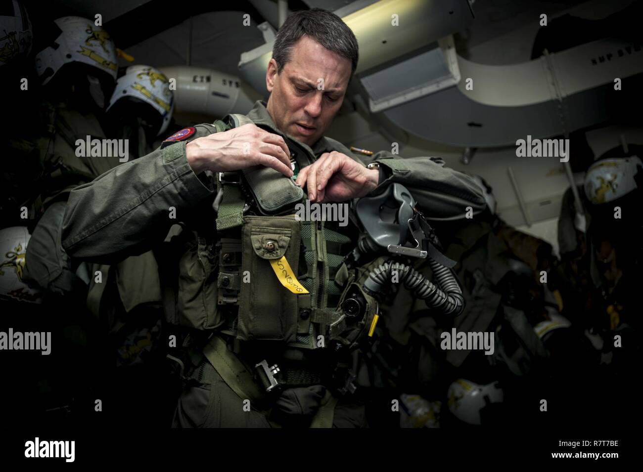 ATLANTIC OCEAN (April 2, 2017) Capt. Paul C. Spedero Jr., commanding ...