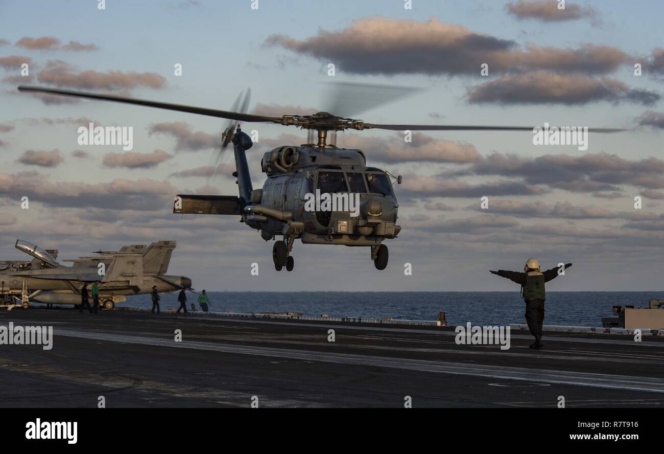 Assigned to helicopter maritime strike squadron hsm 74 hi-res stock ...