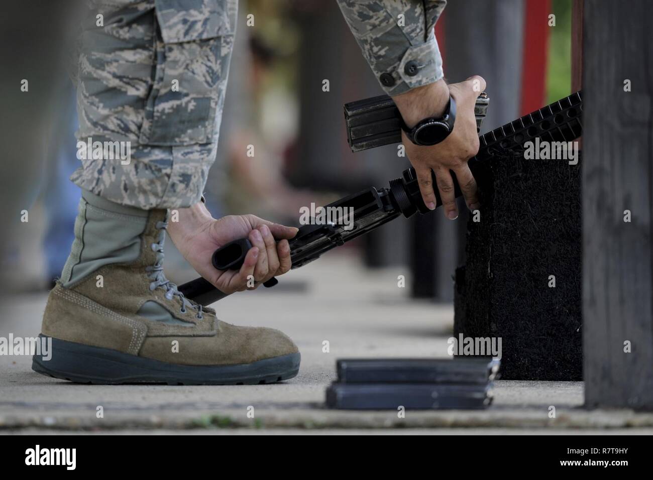 The 1st Special Operations Security Forces Squadron hosted a rifle ...