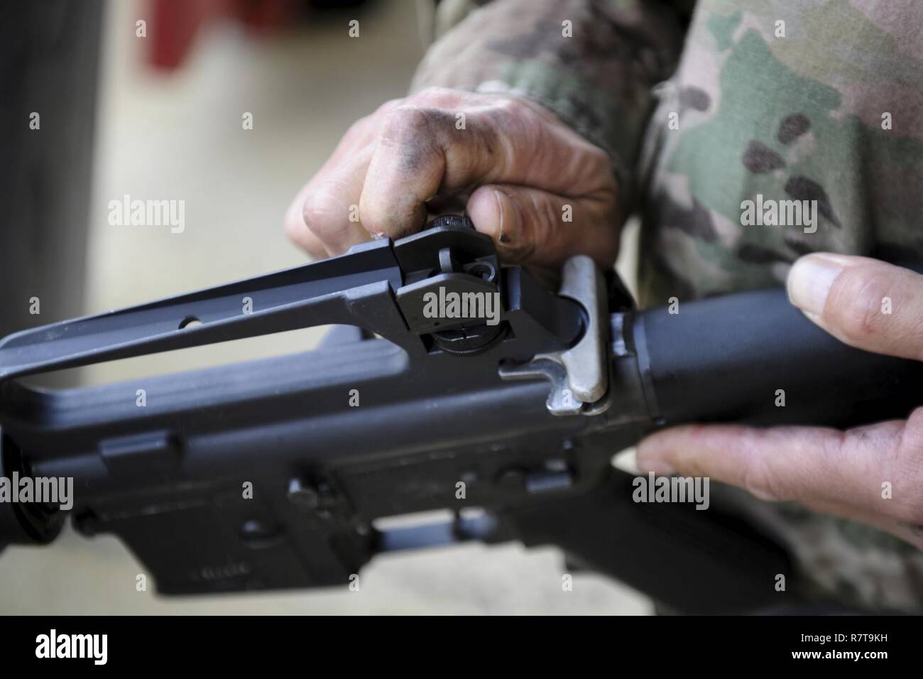 The 1st Special Operations Security Forces Squadron hosted a rifle ...