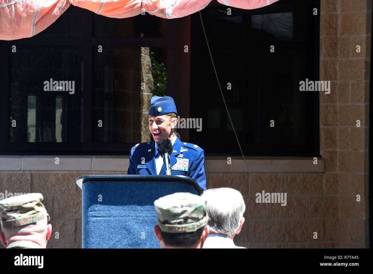 Lt. Col. Allison Black, the commander of the 319th Special Operations ...