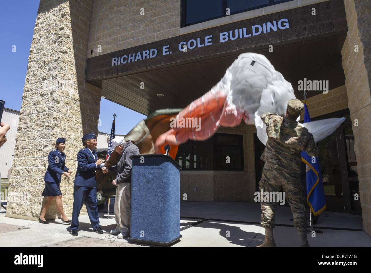 Lt. Col. Allison Black, the commander of the 319th Special Operations ...