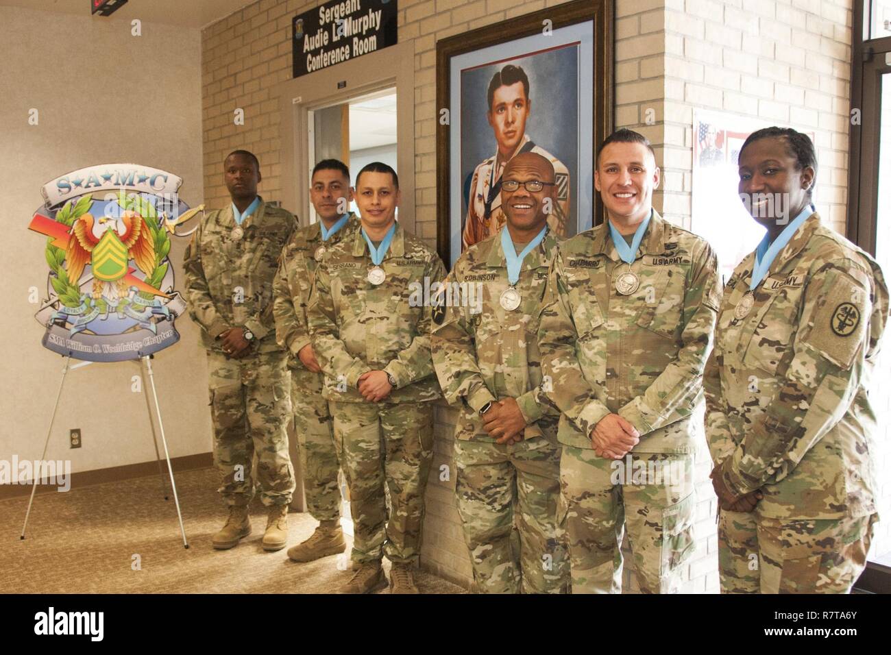 Members of the Sergeant Audie L. Murphy Club (SAMC), Sgt. Maj. of the ...