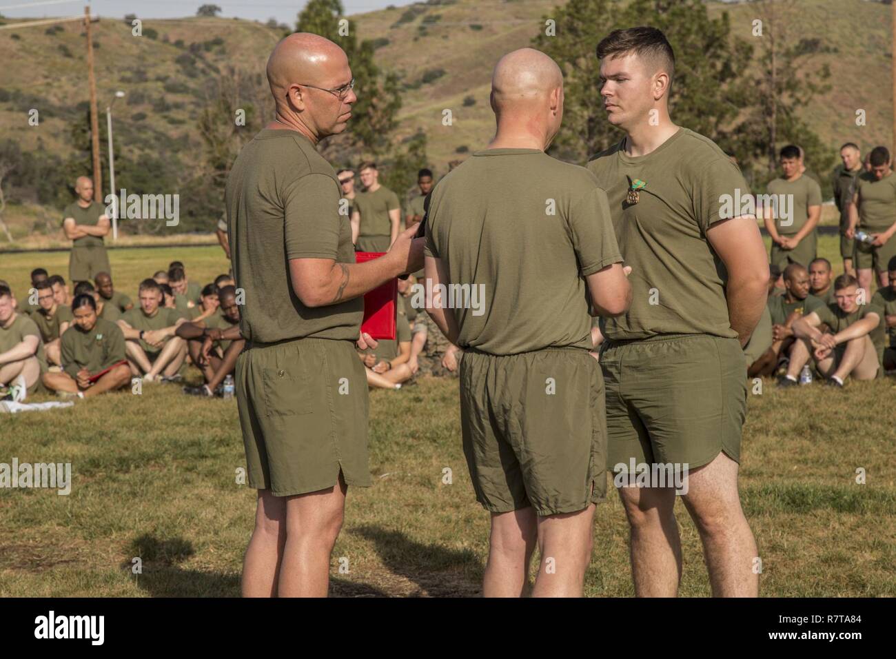 U.S. Marine Corps Col. John R. Polidoro, commanding officer ...