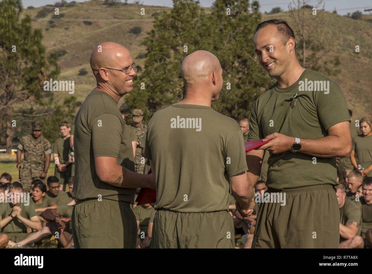 U.S. Marine Corps Col. John R. Polidoro, commanding officer ...