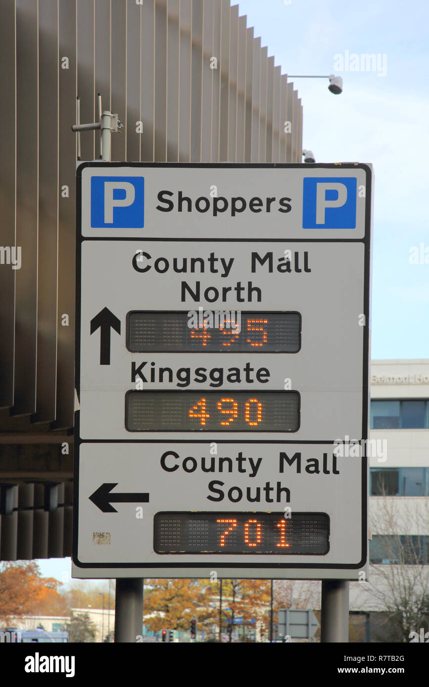 the county mall shopping centre in crawley west sussex Stock Photo - Alamy