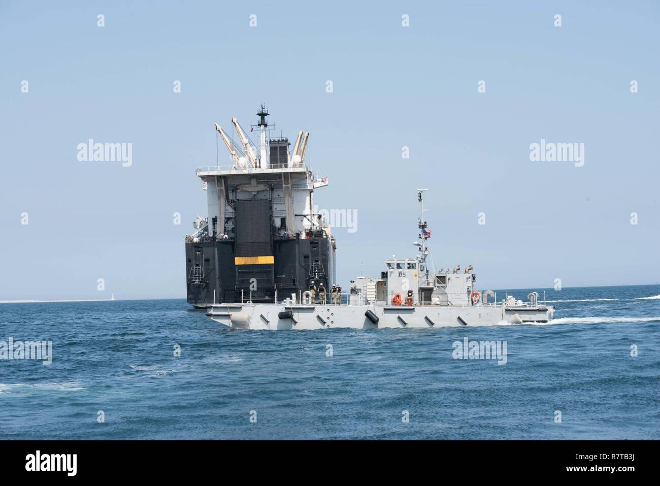 POHANG, Republic of Korea (April 7, 2017) – Sailors, attached to ...