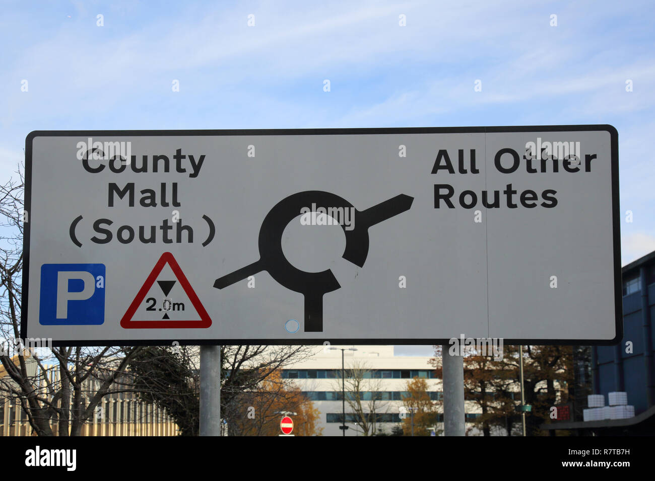 the county mall shopping centre in crawley west sussex Stock Photo - Alamy