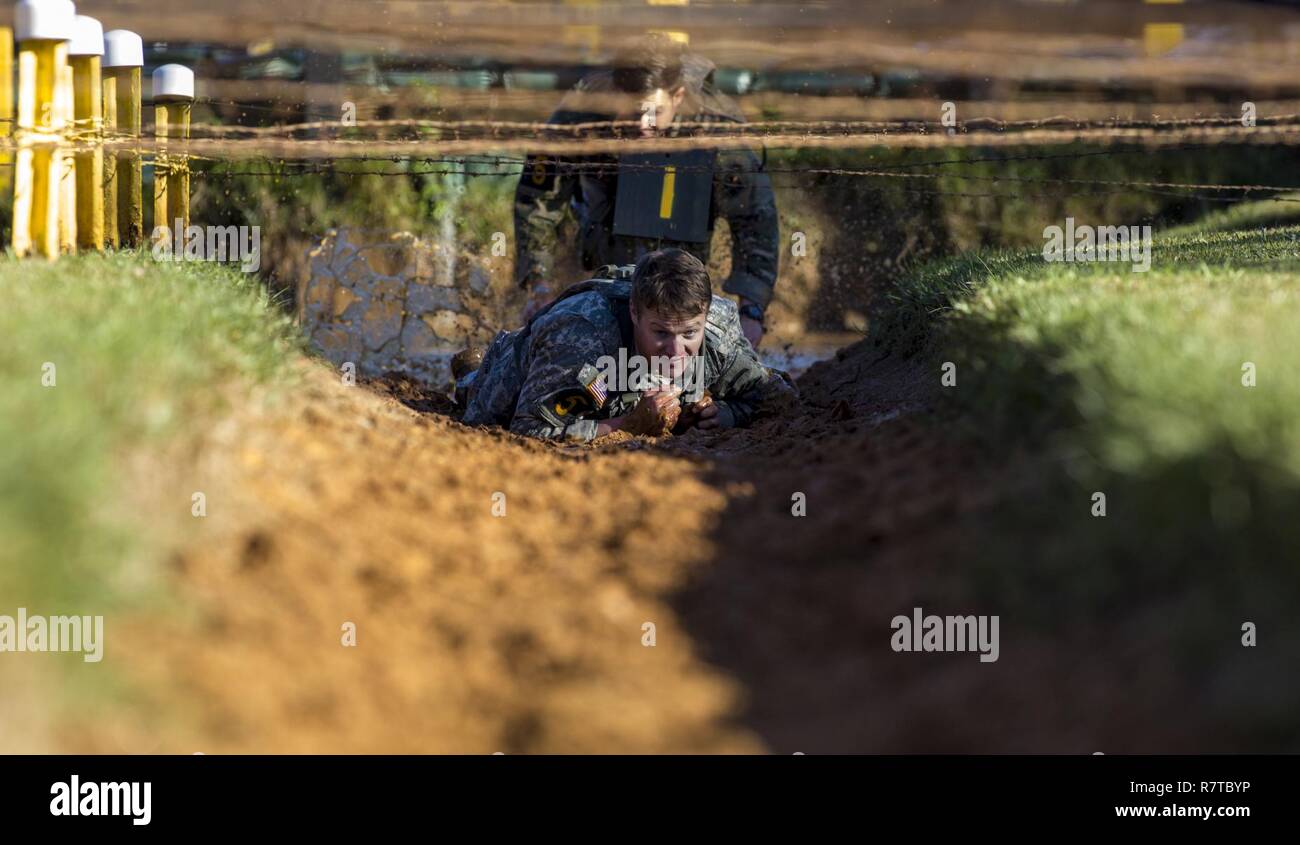 U.S. Army Ranger 1st Lt. Brendan Lorton, from the 4th Infantry Division ...