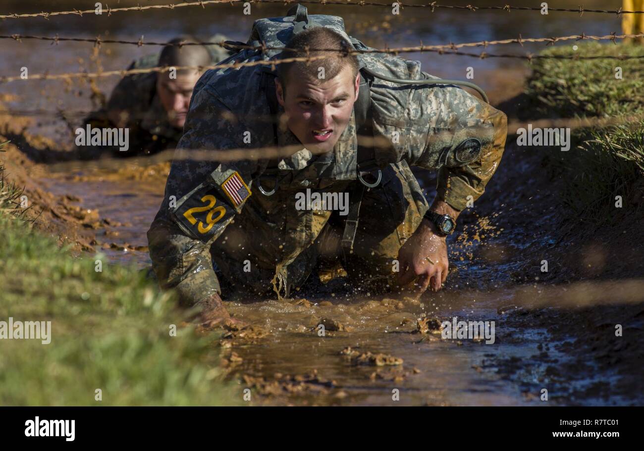 U.S. Army Ranger 1st Lt. Mason Gibbons, from U.S. Army Alaska, low ...