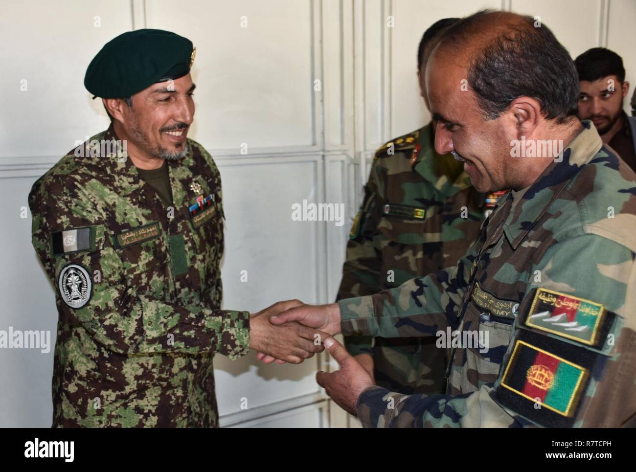 Lieutenant Colonel Ahmad Shah Bakhshi, the newly appointed Chief of ...
