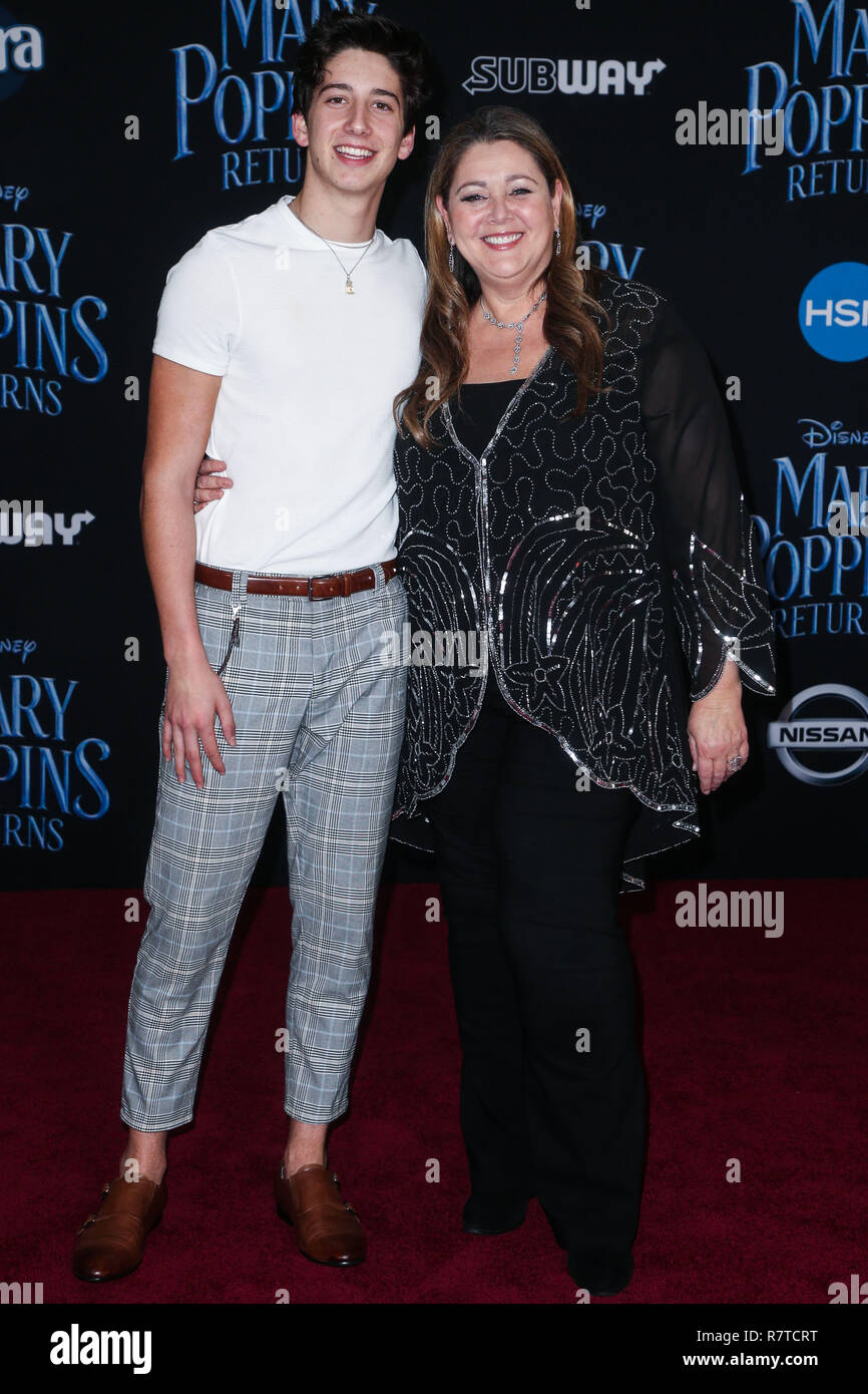 HOLLYWOOD, LOS ANGELES, CA, USA - NOVEMBER 29: Milo Manheim, Camryn ...