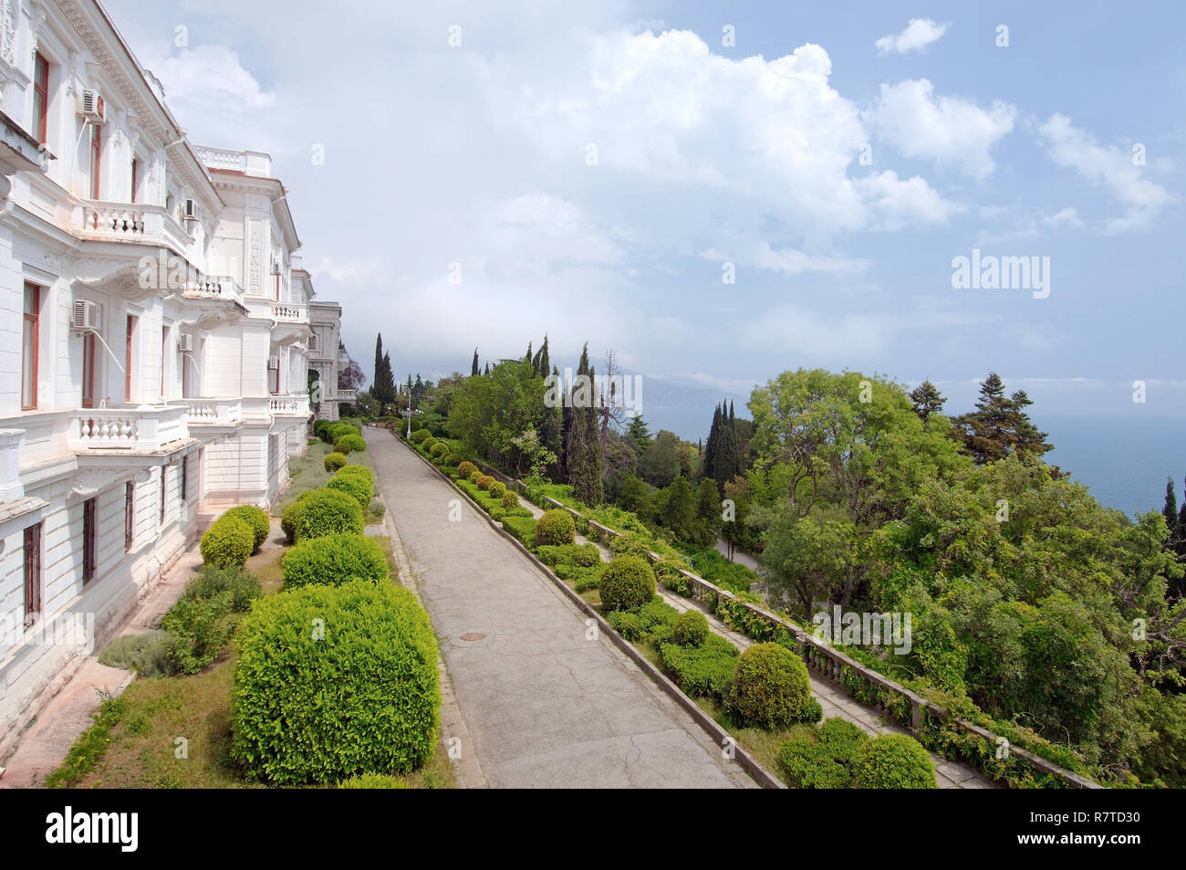 Livadia Palace, Livadiya, Yalta, Crimea, Ukraine Stock Photo - Alamy