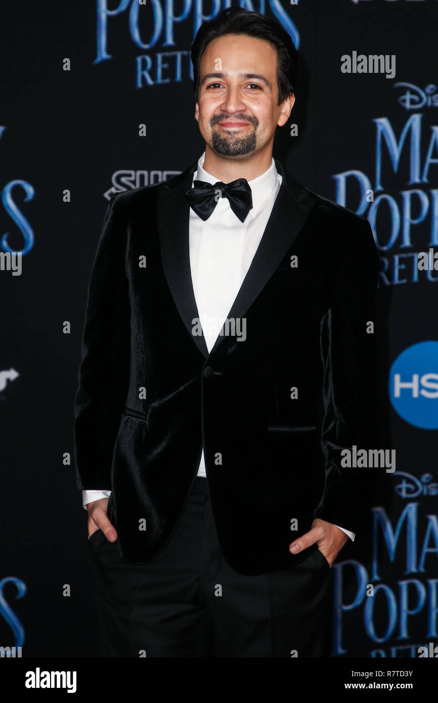 HOLLYWOOD, LOS ANGELES, CA, USA - NOVEMBER 29: Lin-Manuel Miranda at ...