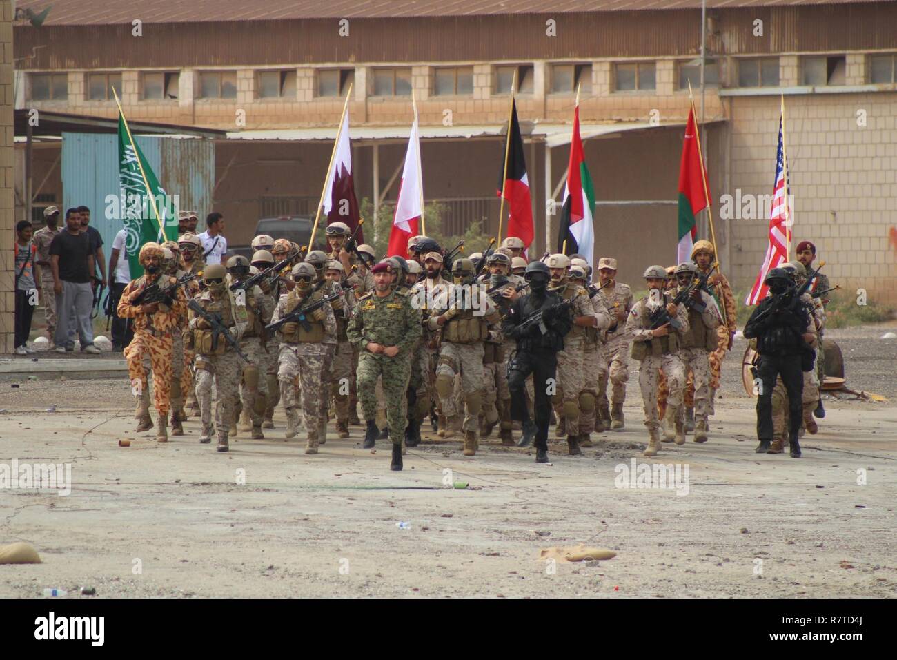 U.S. and Gulf Cooperation Council forces conduct the culminating field ...