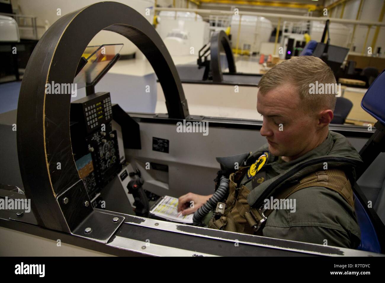 U.S. Marine Corps 2nd Lt. William J. McCabe, a student assigned to the ...