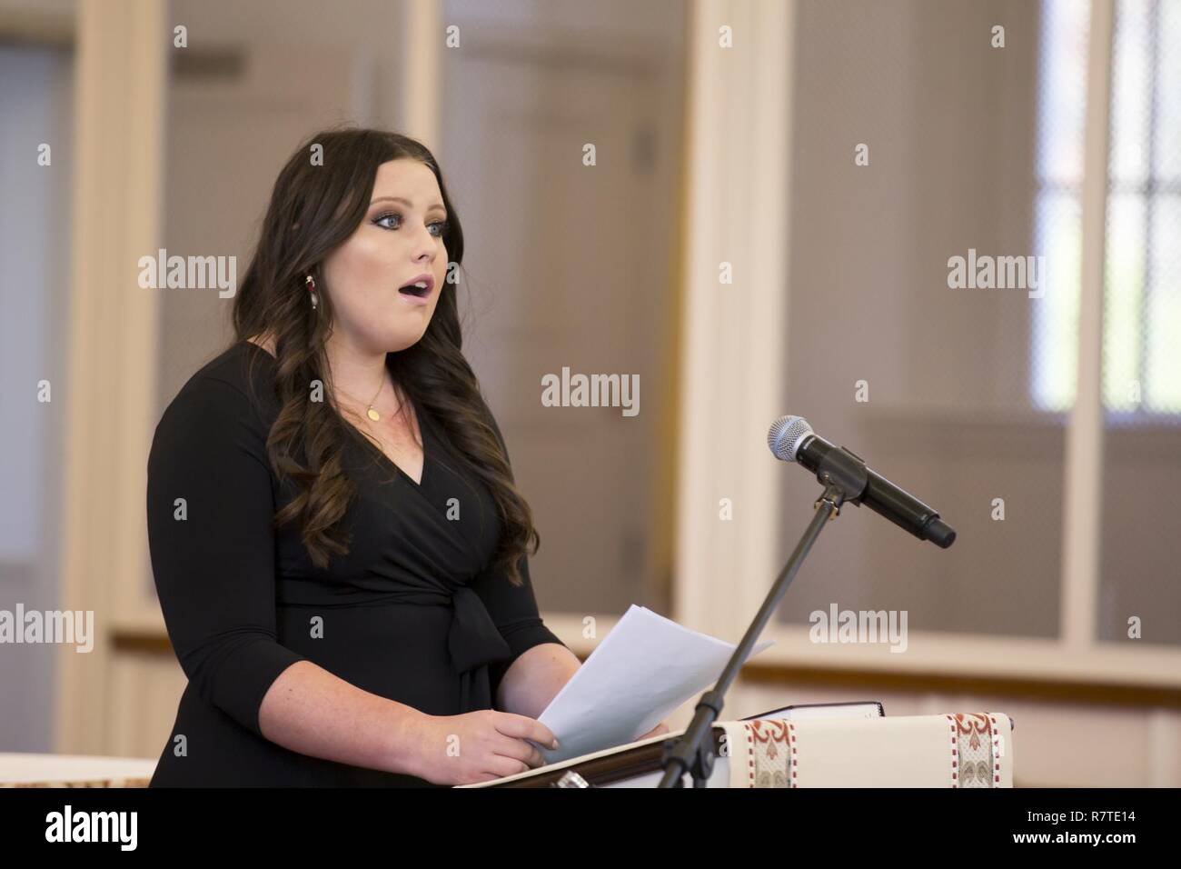 Kailee Kakazu, family member of retired U.S. Marine Corps Lt. Gen ...