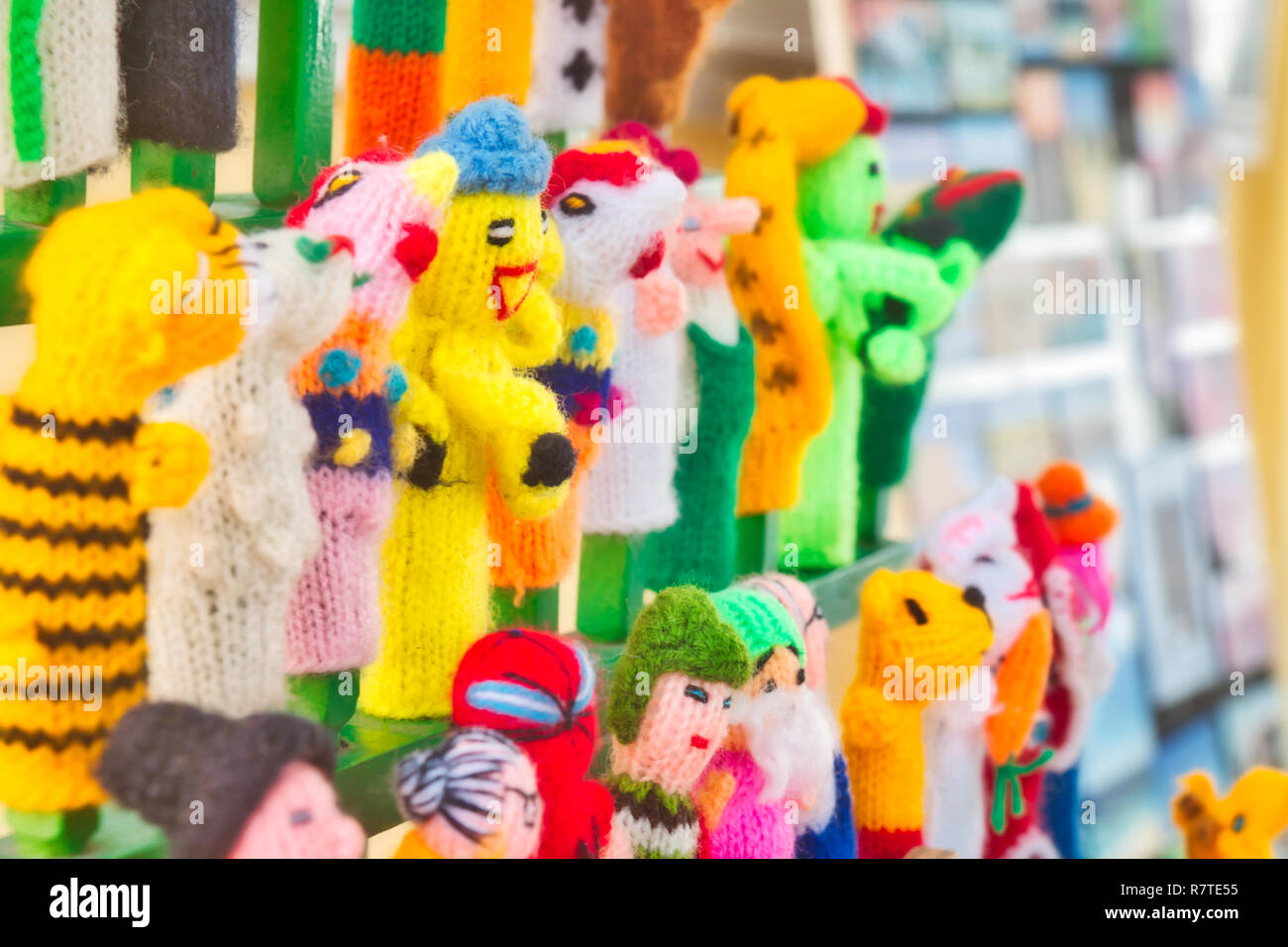 Funny finger puppets Stock Photo - Alamy