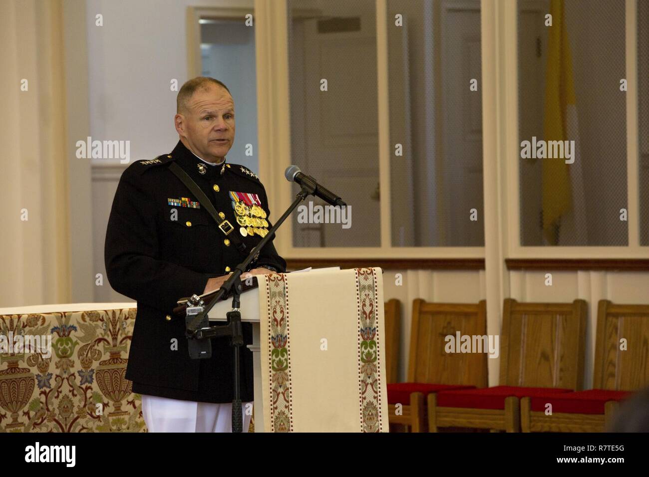 Quantico memorial chapel hi-res stock photography and images - Alamy