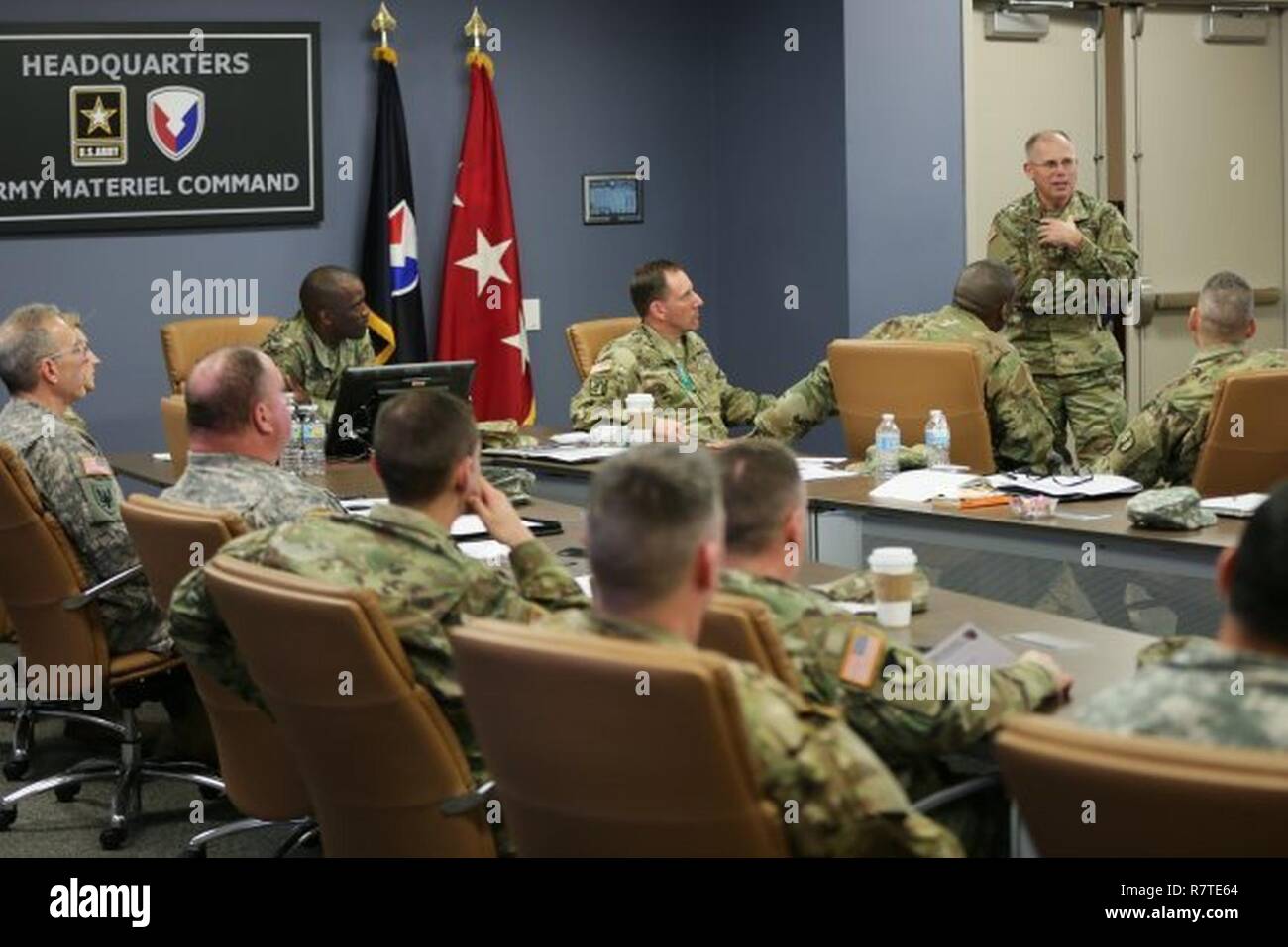 Army Materiel Command Deputy Chief of Staff Maj. Gen. Allan Elliott ...
