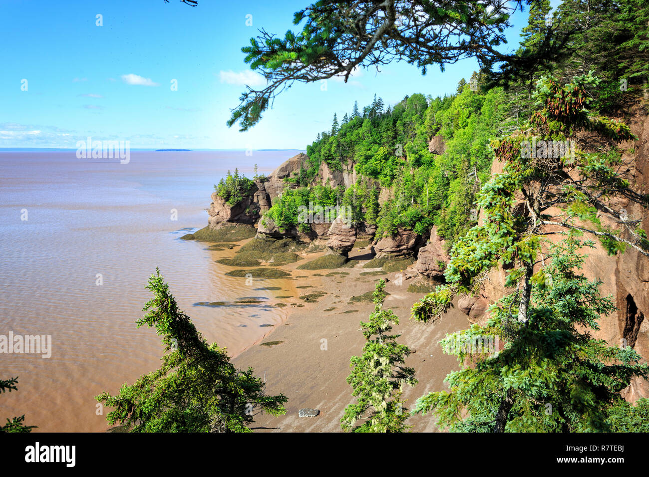 Hopewell rocks stone formations hi-res stock photography and images - Alamy