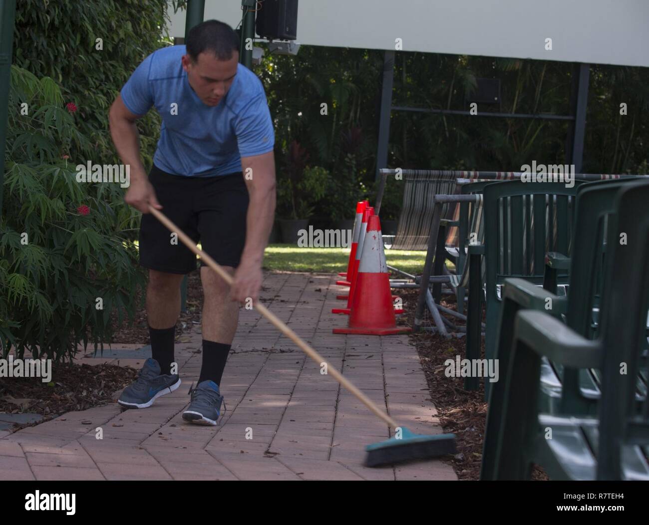 U.S. Marine Corps Sgt. Robert Narvaiz, expeditor for the Marine ...