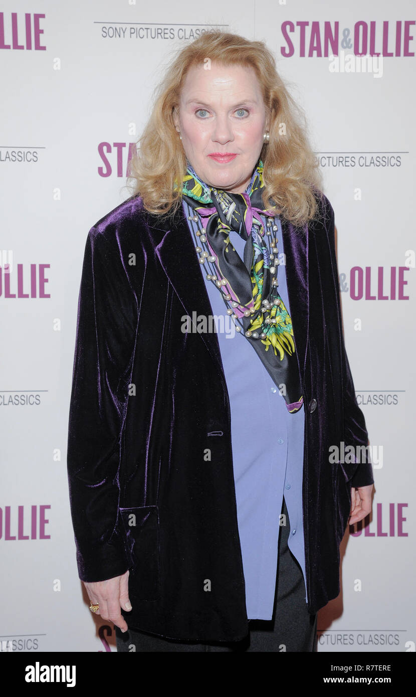 Celia Weston attends the 'Stan & Ollie' New York screening at Elinor ...