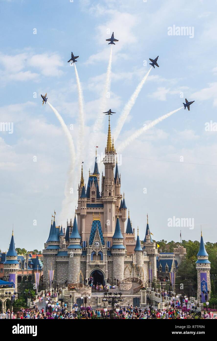 ORLANDO, Fla. (April 6, 2017) U.S. Navy Flight Demonstration Squadron ...