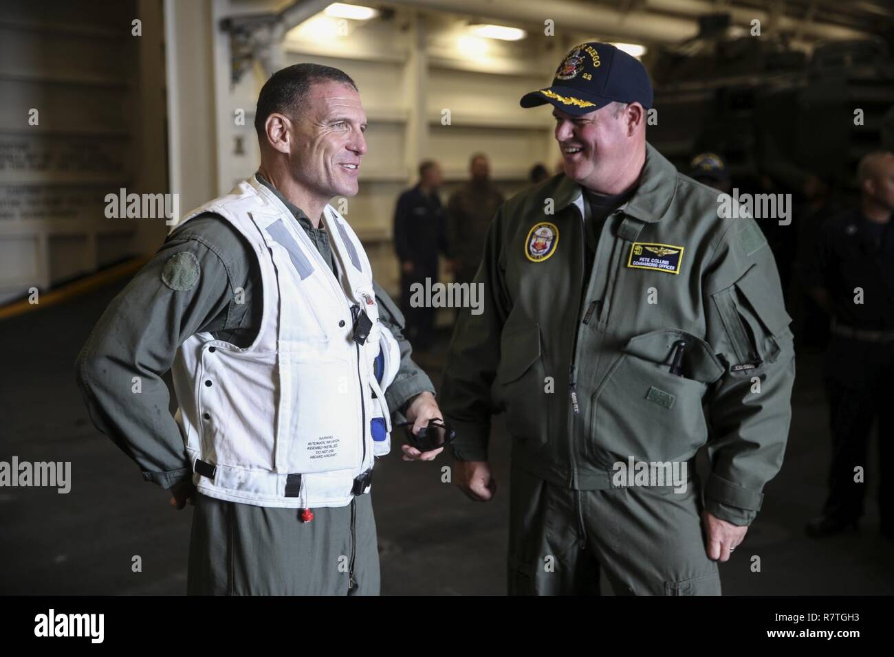 PACIFIC OCEAN, Calif., – Marine Col. Joseph Clearfield, commanding ...