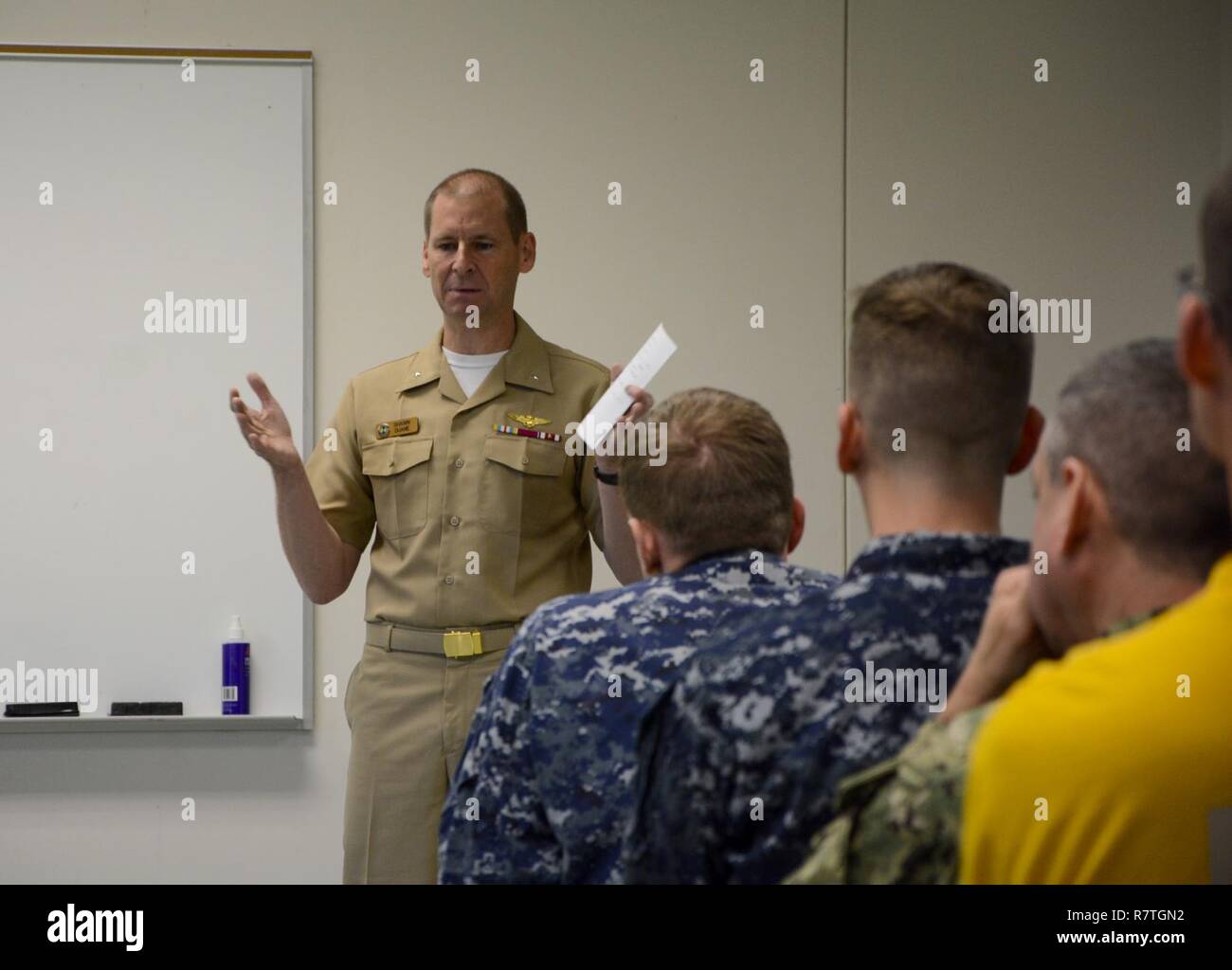 DOBBINS AIR RESERVE BASE, Ga. (April 8, 2017) Rear Adm. Shawn E. Duane ...